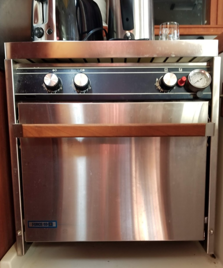 New tank and lines for propane Force 10 stove – Foghorn Lullaby
