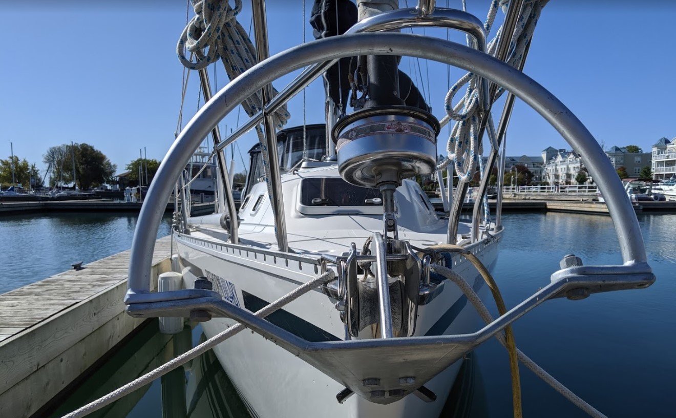Installing our new Mantus Anchor – Foghorn Lullaby