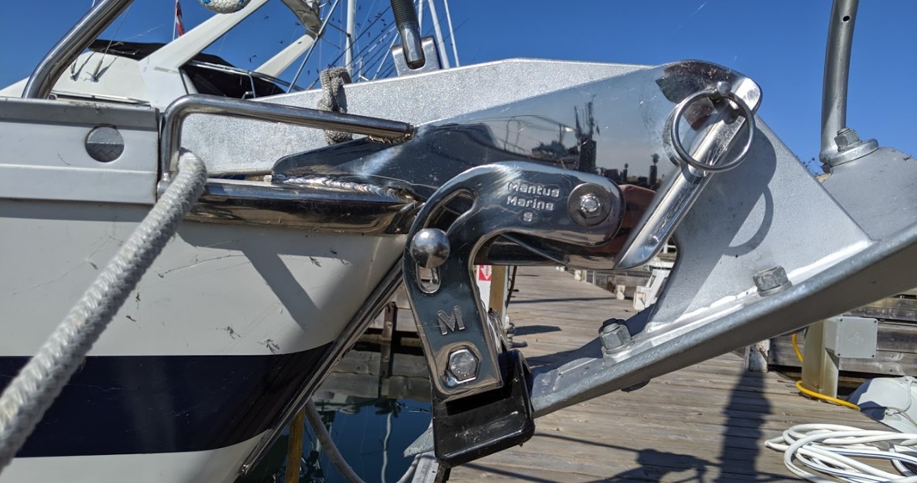 Installing our new Mantus Anchor – Foghorn Lullaby
