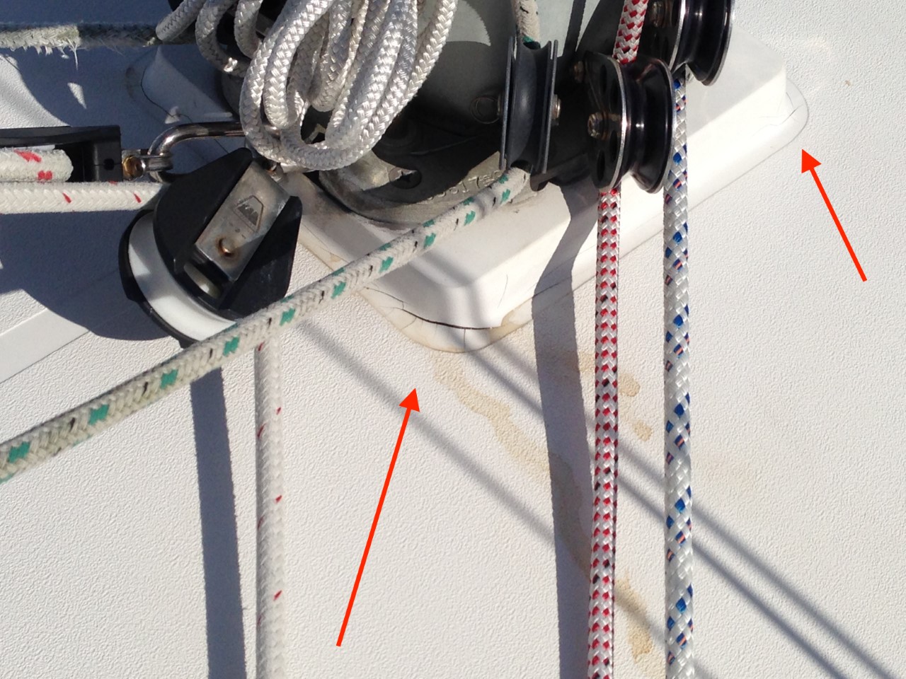 Foggy Friend Post: Mast base repair – Foghorn Lullaby